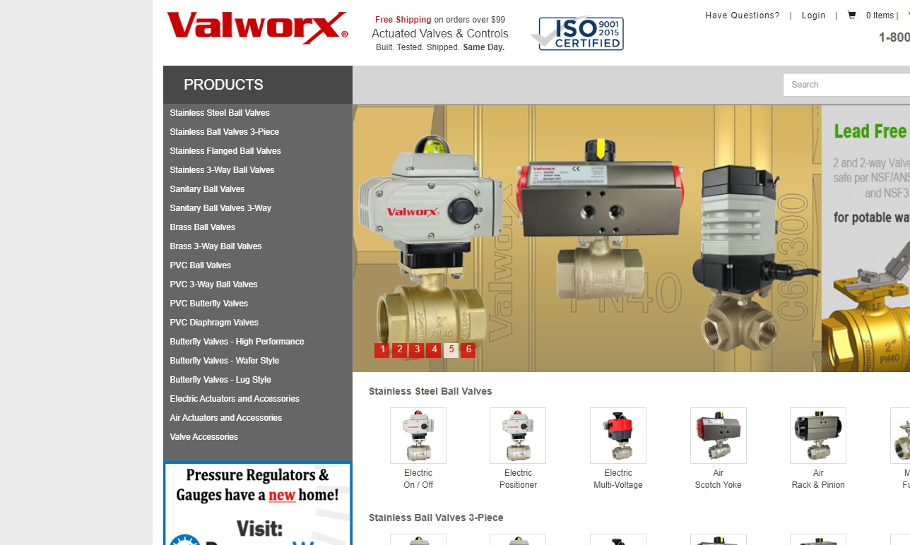 Valworx, Inc. | Ball Valves